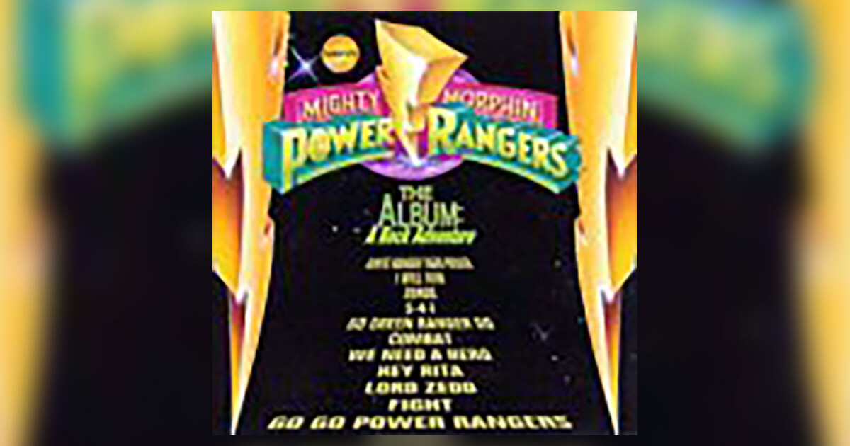 Mighty Morphin Power Rangers – The Album: A Rock Adventure - FilmMusic.pl